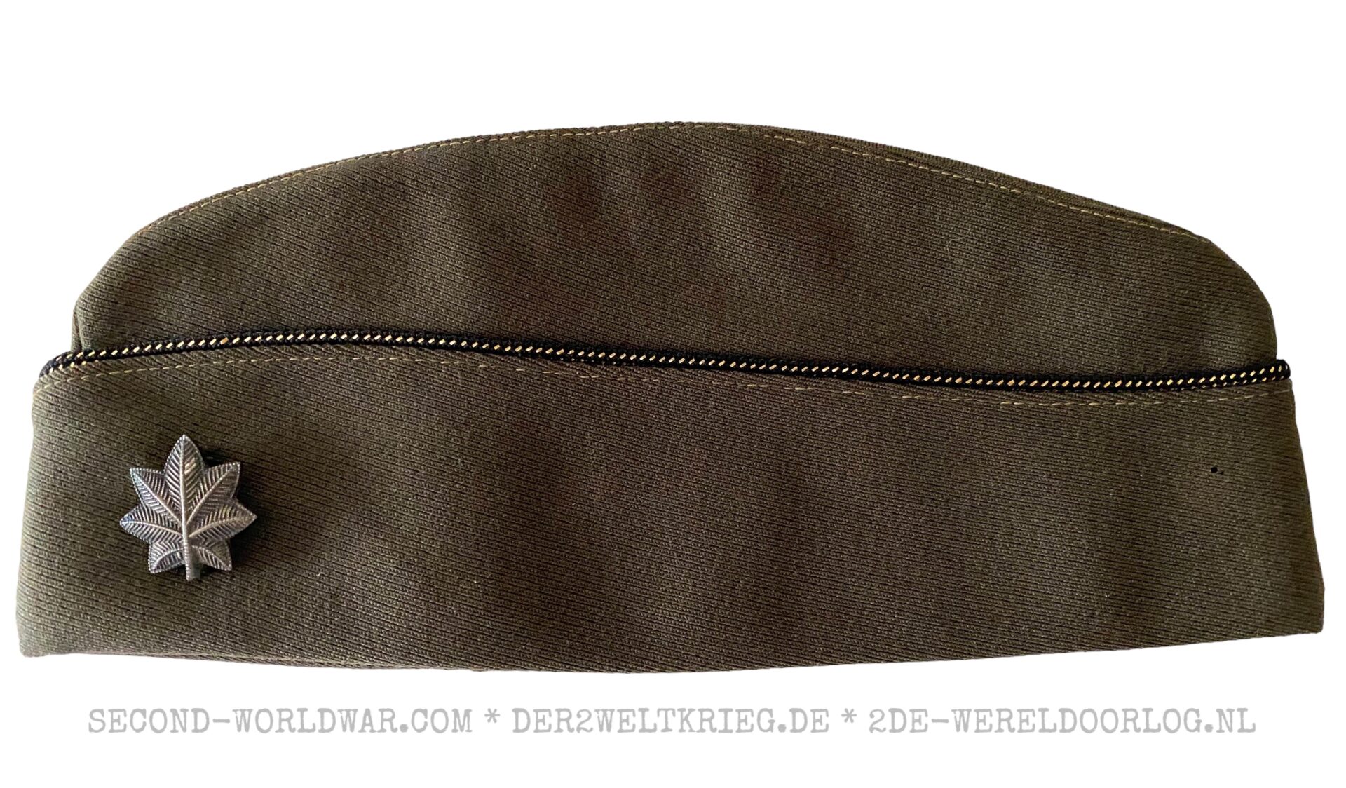 American garrison cap captain with name for sale