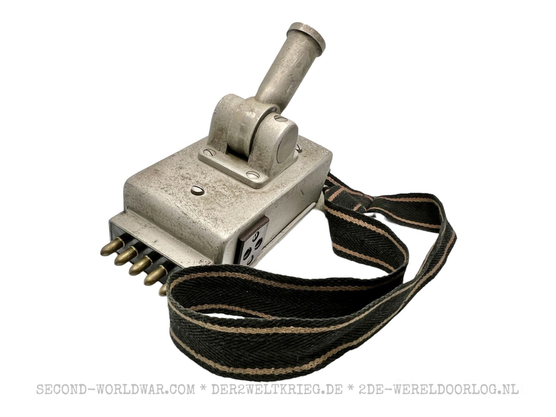 German chest microphone (Brustmikrofon) 33 with carrying strap 1940 for ...